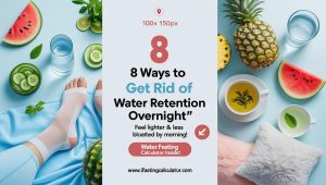 How to Get Rid of Water Retention Overnight – 8 Easy Tips